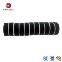 China ISO9001 2000 System N42 Neodymium Black Rubber Disc Magnet for Magnetic Applications for sale