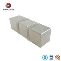 China 1'' Industrial Permanent Nickel Strong Neodymium N52 Block Magnet with Tolerance ±0.1mm for sale