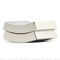 China Customize Grade ±0.05mm Tolerance Neodymium Arc Segment Magnet for Wind Generators for sale