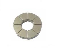 China Custom Neodymium Permanent Wedge Tapered Magnet with /-0.05mm Tolerance and Size for sale
