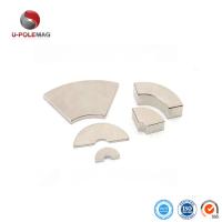China Custom Neodymium Permanent Wedge Tapered Magnet with /-0.05mm Tolerance and Size for sale