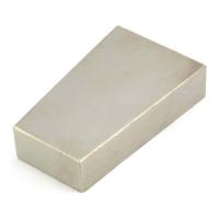 China Custom Neodymium Permanent Wedge Tapered Magnet with /-0.05mm Tolerance and Size for sale