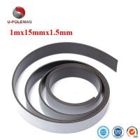 China Self-Adhesive Rubber Magnet Tape for Customized Flexible Magnetic Tape Attachment for sale