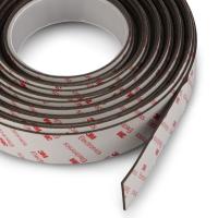 China ISO9001 2008 Certified 1m 10x1.5mm Neodymium Magnetic Adhesive Tape Flexible and Easy for sale