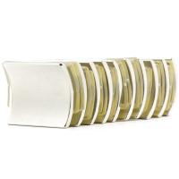 China N35SH Permanent NdFeB Magnet for Motors Customized Arc Segment Neodymium Magnet for sale