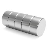 China Industrial N52 D20x20mm Neodymium Disc Magnet with Axial Magnetism Direction and Best for sale