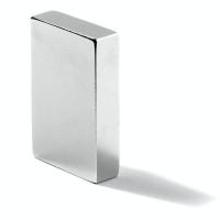 China Industrial Magnet N52 Neodymium Block Magnet 50x25x10 for Strong Magnetic Materials for sale