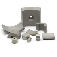 China Custom Small Round Sintered Smco Magnet Glod Coated Ring with Rare Earth Composite for sale