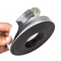 China Flexible Rubber Magnetic Tape for AGV Guiding 50mm N/S Pole Isotropic/Anisotropic for sale