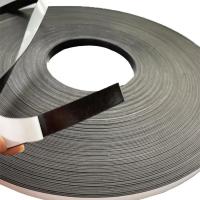 China Flexible Rubber Magnetic Tape for AGV Guiding 50mm N/S Pole Isotropic/Anisotropic for sale