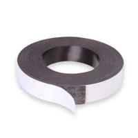China Flexible Rubber Magnetic Tape for AGV Guiding 50mm N/S Pole Isotropic/Anisotropic for sale