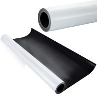 China Sample Isotropic Rubber Magnet Flexible Whiteboard Sheet Dry Erase Roll PVC Black Sample for sale