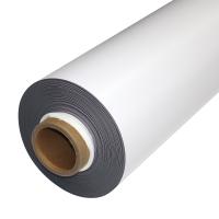 China Rubber Magnet Grade Magnetic Roll Matte White Glossy PVC Vinyl Flexible Magnetic Film for sale