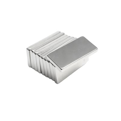 China High Precision N52 20x10x5mm Permanent Neodymium Block Magnet Cutting Tolerance ±0.01mm for sale