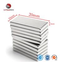 China High Precision N52 20x10x5mm Permanent Neodymium Block Magnet Cutting Tolerance ±0.01mm for sale