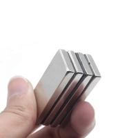China High Precision N52 20x10x5mm Permanent Neodymium Block Magnet Cutting Tolerance ±0.01mm for sale