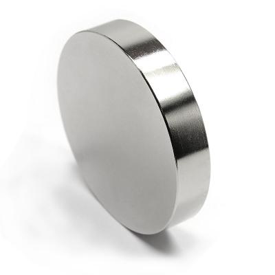China Rare Earth Magnet Composite Neodymium Magnet Custom Permanent Strong N52 Round Block for sale