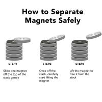 China Industrial Round Rare Earth Neodymium Magnets with Countersunk Hole and ±1% Tolerance for sale