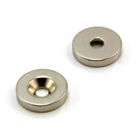 China Industrial And Scientific N40 Neodymium Countersunk Ring Magnet with Hole Holding Magnet for sale