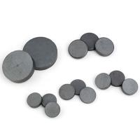 China No Grade or Special Request Y30 Ceramic Ferrite Flat Round Disc Magnet Strong One Side for sale