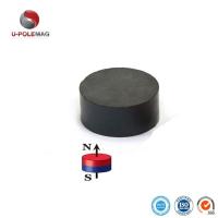 China No Grade or Special Request Y30 Ceramic Ferrite Flat Round Disc Magnet Strong One Side for sale