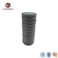 China No Grade or Special Request Y30 Ceramic Ferrite Flat Round Disc Magnet Strong One Side for sale