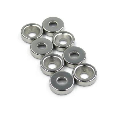 China Real Grade N35-N52 Screw on Countersunk Neodymium Magnets for Industrial Applications for sale