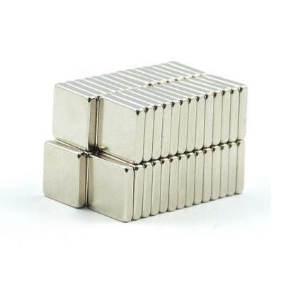 China Permanent Neodymium Magnet Block 10mm for Strong Rectangular NdFeB Rare Earth Magnets for sale