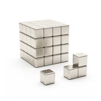 China ±1% Tolerance N35 N52 5mm Cube Neodymium Magnet 1.14KG Pull with ISO9001 2000 System for sale
