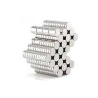 China Disc Neodymium Magnet NdFeB Magnet Support Customization Industrial Magnet Coating Ni N52 for sale
