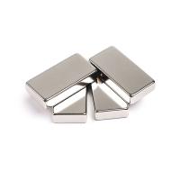 China Thickness Magnetism Direction N52 Grade NdFeB Block Neodymium Magnet for Industrial for sale