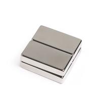 China Thickness Magnetism Direction N52 Grade NdFeB Block Neodymium Magnet for Industrial for sale