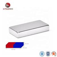 China Versatile Neodymium Rectangular Magnets with Permanent Strength and Nickel Coating for sale