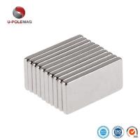China Versatile Neodymium Rectangular Magnets with Permanent Strength and Nickel Coating for sale