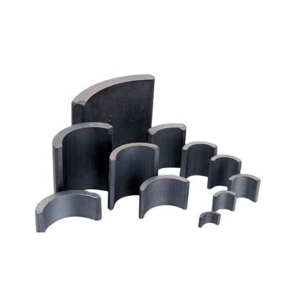 China Affordable and Durable Permanent Ferrite Arc Ceramic Magnets for Motor Applications for sale