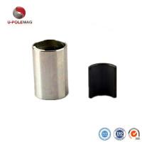 China Affordable and Durable Permanent Ferrite Arc Ceramic Magnets for Motor Applications for sale