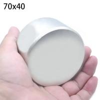 China Permanent Neodymium Cylinder Magnet N45 N52 D70x40mm Super Strong Magnet for Machinery for sale