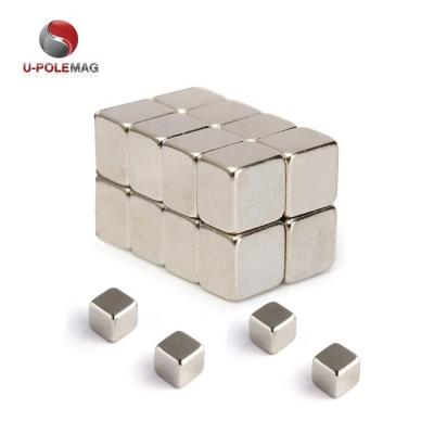 China ISO14001 2004 NdFeB Grade Custom N52 Cube Magnet Rare Earth Permanent Neodymium Magnet for sale