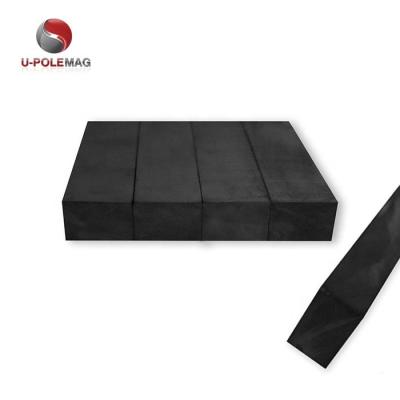 China Customizable Black Rectangle Ferrite Magnets with Strong Permanent Industrial Blocks for sale
