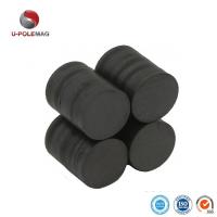 China Y30 Round Strong Disc Ceramic Ferrite Magnet with Max. Operating Temp ° C 1-40-250 for sale
