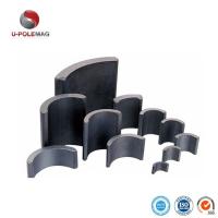 China Upgrade Your Motor with Ferrite Arc Ceramic Magnets Industrial Magnet Tolerance ±0.05mm for sale