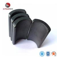 China Upgrade Your Motor with Ferrite Arc Ceramic Magnets Industrial Magnet Tolerance ±0.05mm for sale