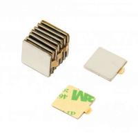 China Cutting Service High Strength N52 NdFeB Magnet Block Neodymium Magnet with 3M Adhesive for sale