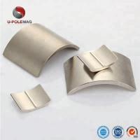 China 45SH Arc Permanent Magnet for DC Motor Parts Customization Segment Neodymium Magnet for sale