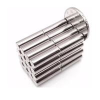 China M8 Hole Cylindrical Neodymium Magnet Stainless Steel Rod for Composite Processing for sale