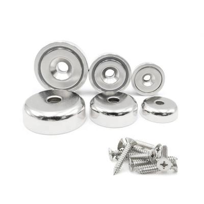 China Permanent Rare Earth Neodymium Magnet with Countersunk Hole High Temperature Resistant for sale
