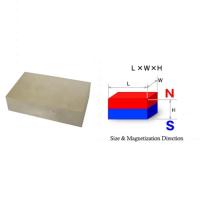 China High Temperature up to 350°C Customized Samarium Cobalt Magnet with Tolerance ±1mm for sale