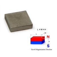 China High Temperature up to 350°C Customized Samarium Cobalt Magnet with Tolerance ±1mm for sale