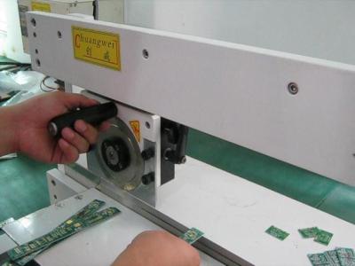 China Manual V-groove PCB Depanelizer Machine Pre-Scoring PCB Separator for sale