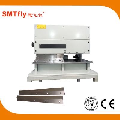 China Pneumatic Pcb Cutting Machine With Two Linear Blades For Any Length Boards for sale